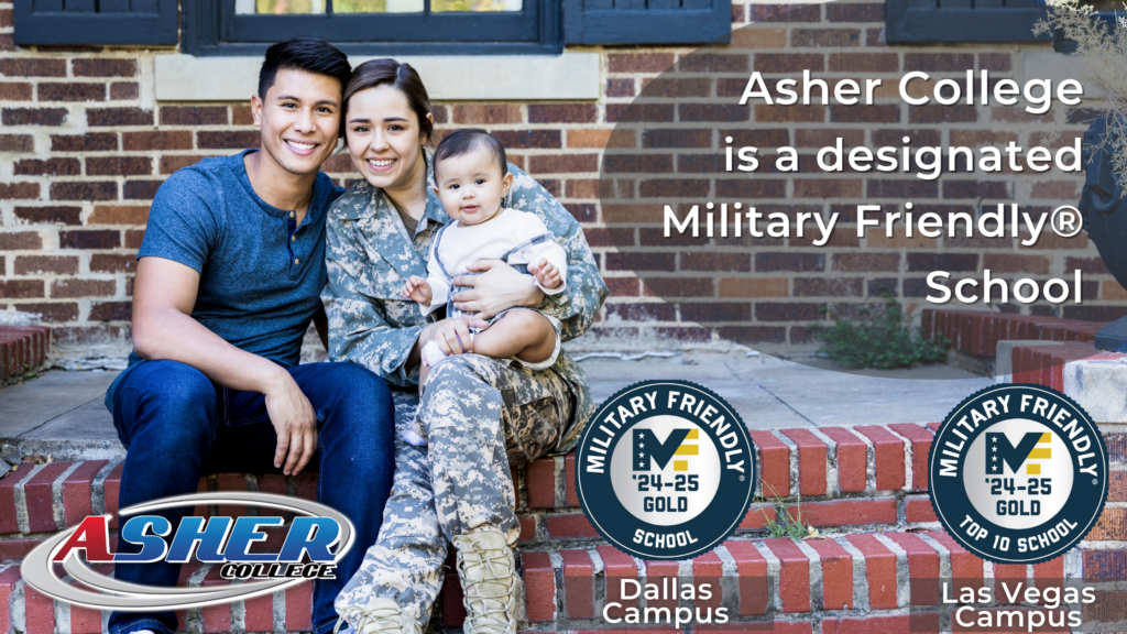 Asher College is a Military-Friendly School! - Asher College